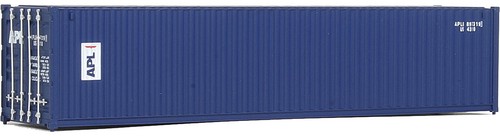 Walthers HO Scale 40' Corrugated-Side Shipping Container American ...