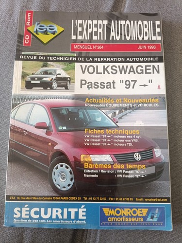 L'expert Automobile n° 374 Juin 1998 Volkswagen Passat "97et Après" | eBay