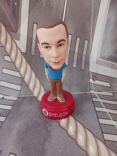 The Big Bang Theory Wacky Wobbler Sheldon Bobble Head-Superman Shirt | eBay