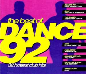 THE BEST OF DANCE 92 - 2 X UNMIXED CDS OLDSKOOL 1992 HOUSE RAVE - CD ...