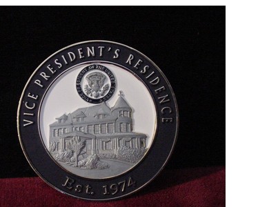 Secret Service Vice President Residence Challenge Coin Naval ...