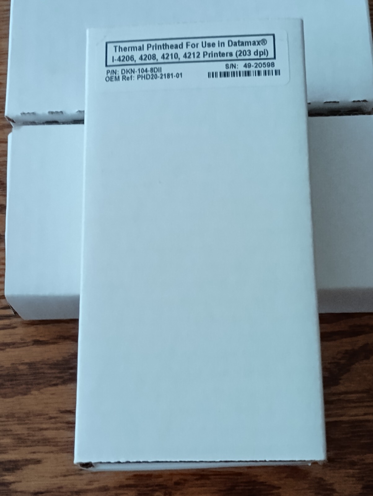 New Datamax Compatible i-4208 / i-4212 203dpi Printhead / # PHD20-2181 ...