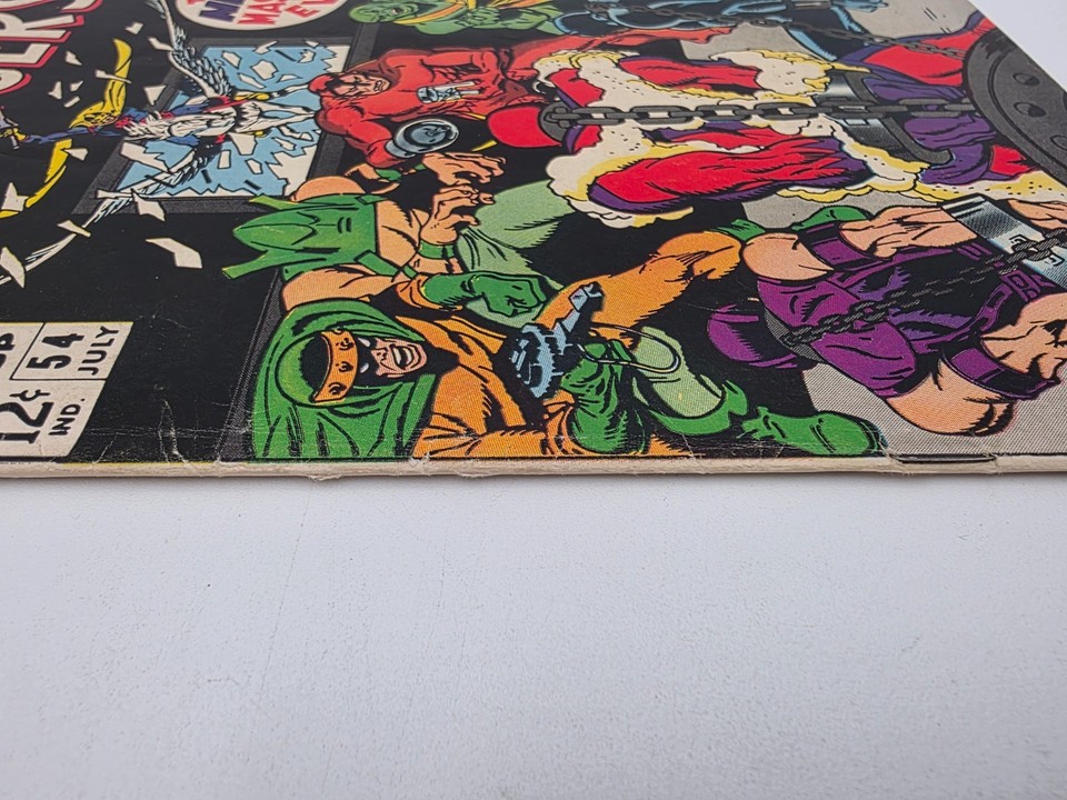 The Avengers #54 Marvel July 1968 1st Crimson Cowl (Ultron), new ...