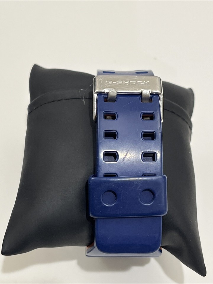 Casio G-Shock Blue Orange Analog / Digital Watch 5081 GA-100L With New ...