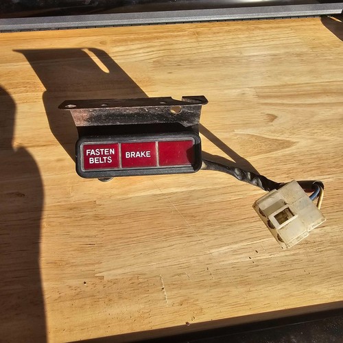 Toyota Land Cruiser FJ40 FJ45 BJ40 Brake, Seatbelt, Indicator Warning ...