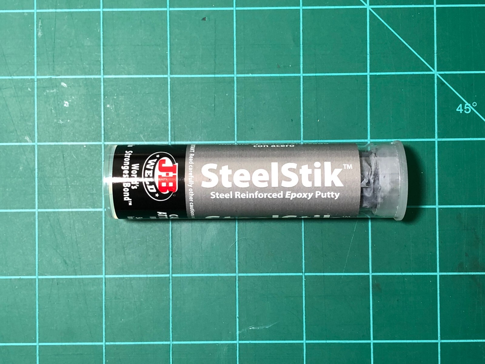 JB Weld Steel Stik 8267 Steel Reinforced Epoxy Putty (Uncarded) (RW6 ...