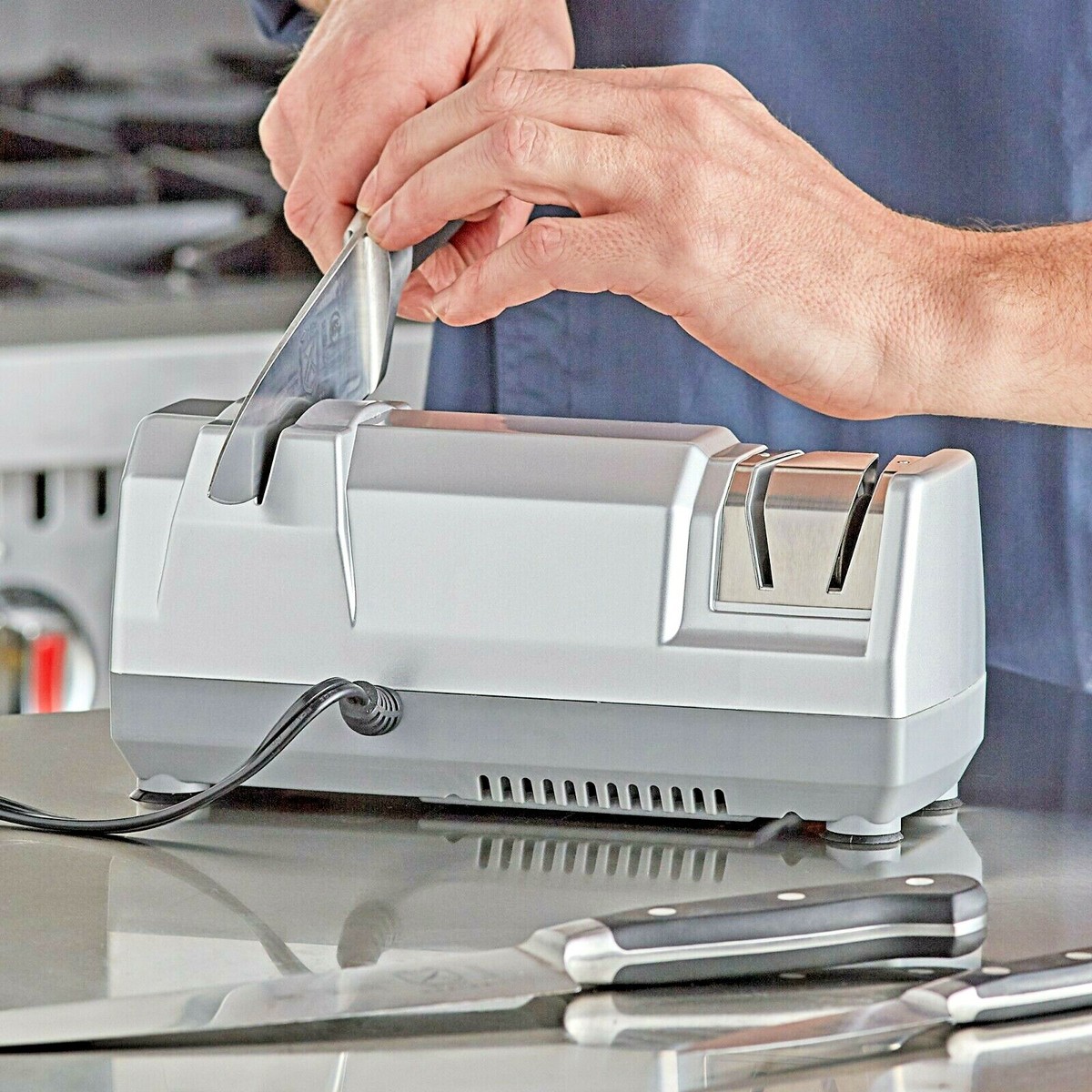 Electric Knife Sharpener Wheel Waring WKS800 Electric Knife Sharpener