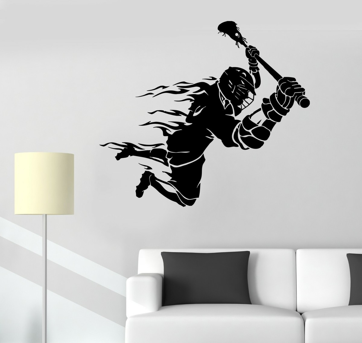 Lacrosse Decals For Walls