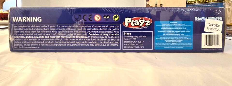 Playz Brain Freeze Ice Cream Making Science Lab Kit STEM Experiments ...
