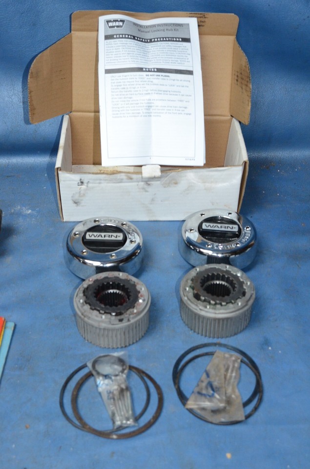 Warn 11690 4WD Manual Locking Hubs M256 1 Ton Dana Spicer 60 50 GM Ford ...