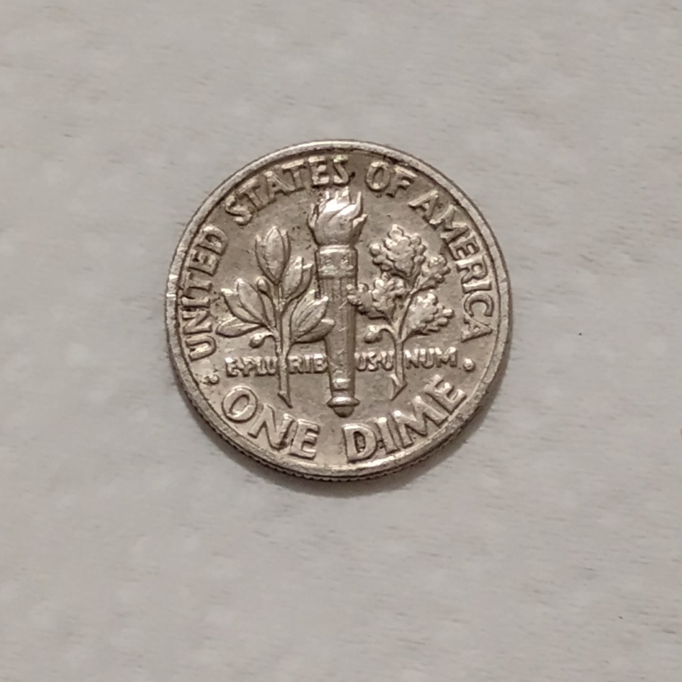 1993 p Roosevelt dime circulated with error on rim | eBay
