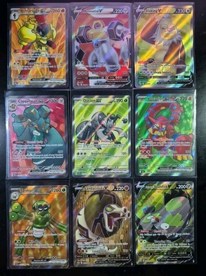 9 ULTRA RARE FULL ART ONLY Pokemon Card Lot! All NM | eBay