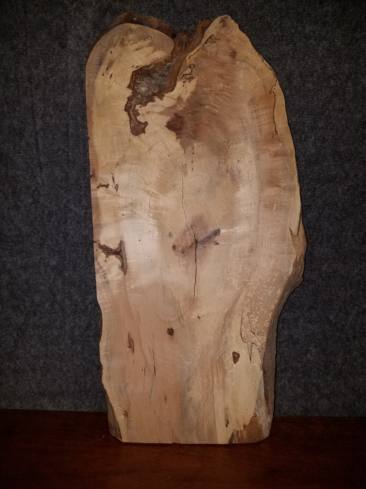 Artist Blank Super Wild Crotch Wood Spalted Maple 1 x 11 x 21 Lumber ...