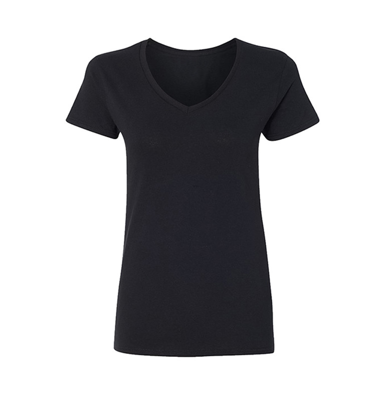 Women V-neck Premium Basic T-shirt Extra Soft lightweight Sizes S - 2XL ...