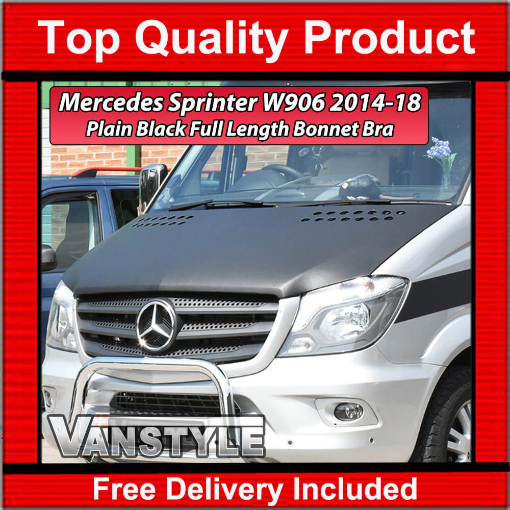 FITS MERCEDES SPRINTER W906 14-18 BONNET BRA QUALITY PROTECTOR COVER ...
