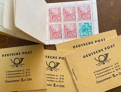 German Deutsche Post Stamp Booklets (5) - MNH | eBay