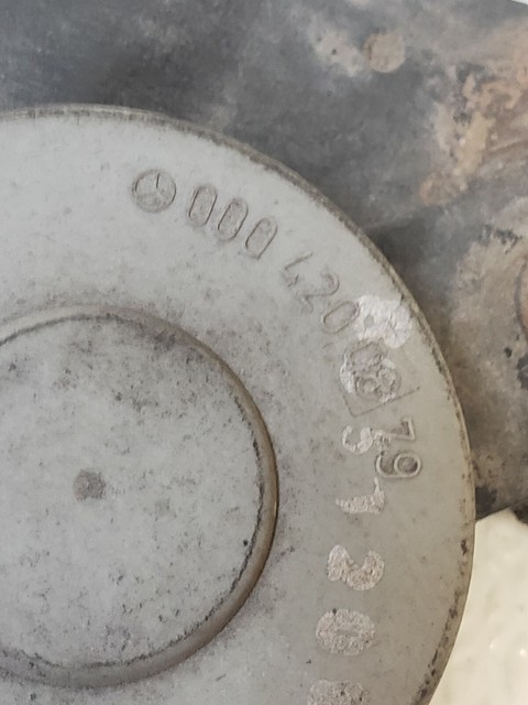 2001 MERCEDES Ml320 Parking Brake Cable Junction Bracket 0004200879 for ...