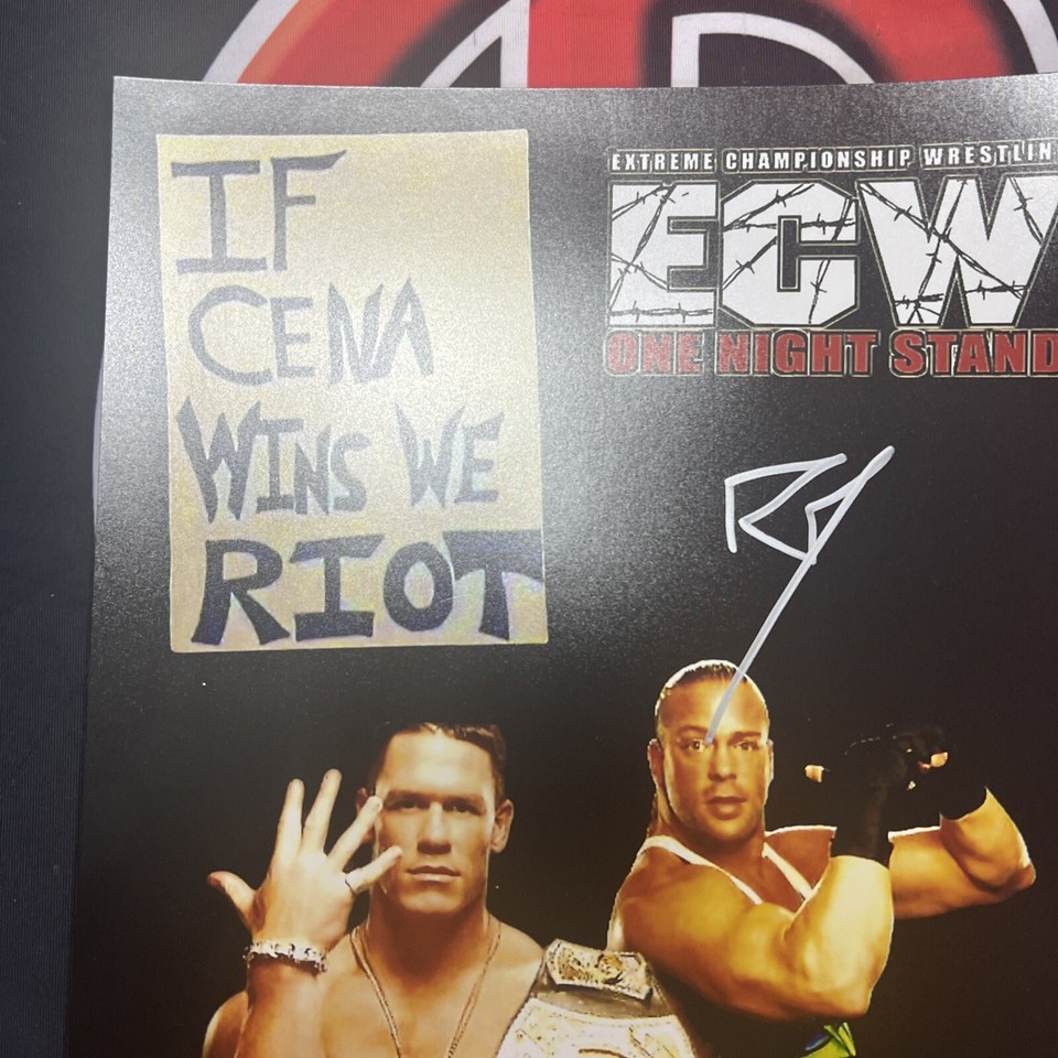 Rob Van Dam Autographed WWE ECW 11x14 Photo Signed Beckett BAS | eBay