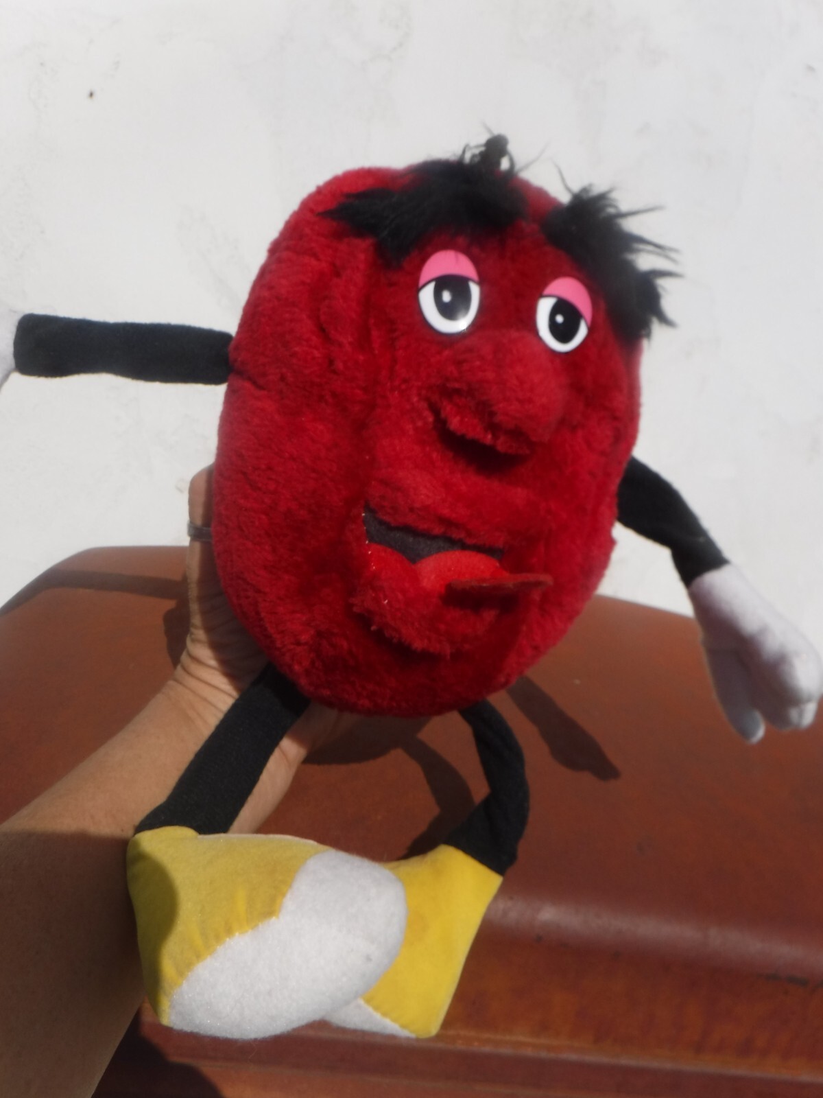 Vintage 1988 California Raisin Doll Ace Novelty Plush 10" Stuffed ...