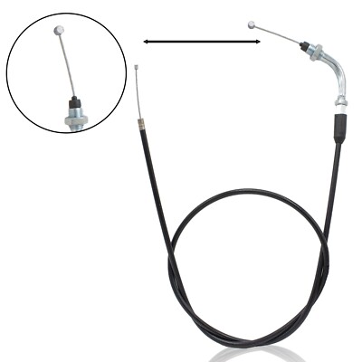 30 INCH CURVED THROTTLE CABLE FOR 49CC 50CC 70CC 90CC 110CC DIRT BIKE ...