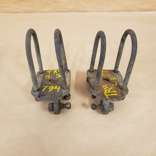 Triumph TR3 TR4 Original Rear Suspension Spring Mount Plate with U Bolt ...