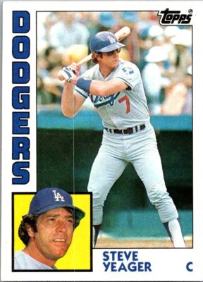 1984 Topps #661 Steve Yeager | eBay