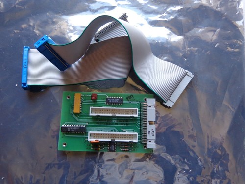 ELECTROGLAS 246551-001 REV BFLOPPY DISK I/O BUFFER BOARD W/ RIBBON ...