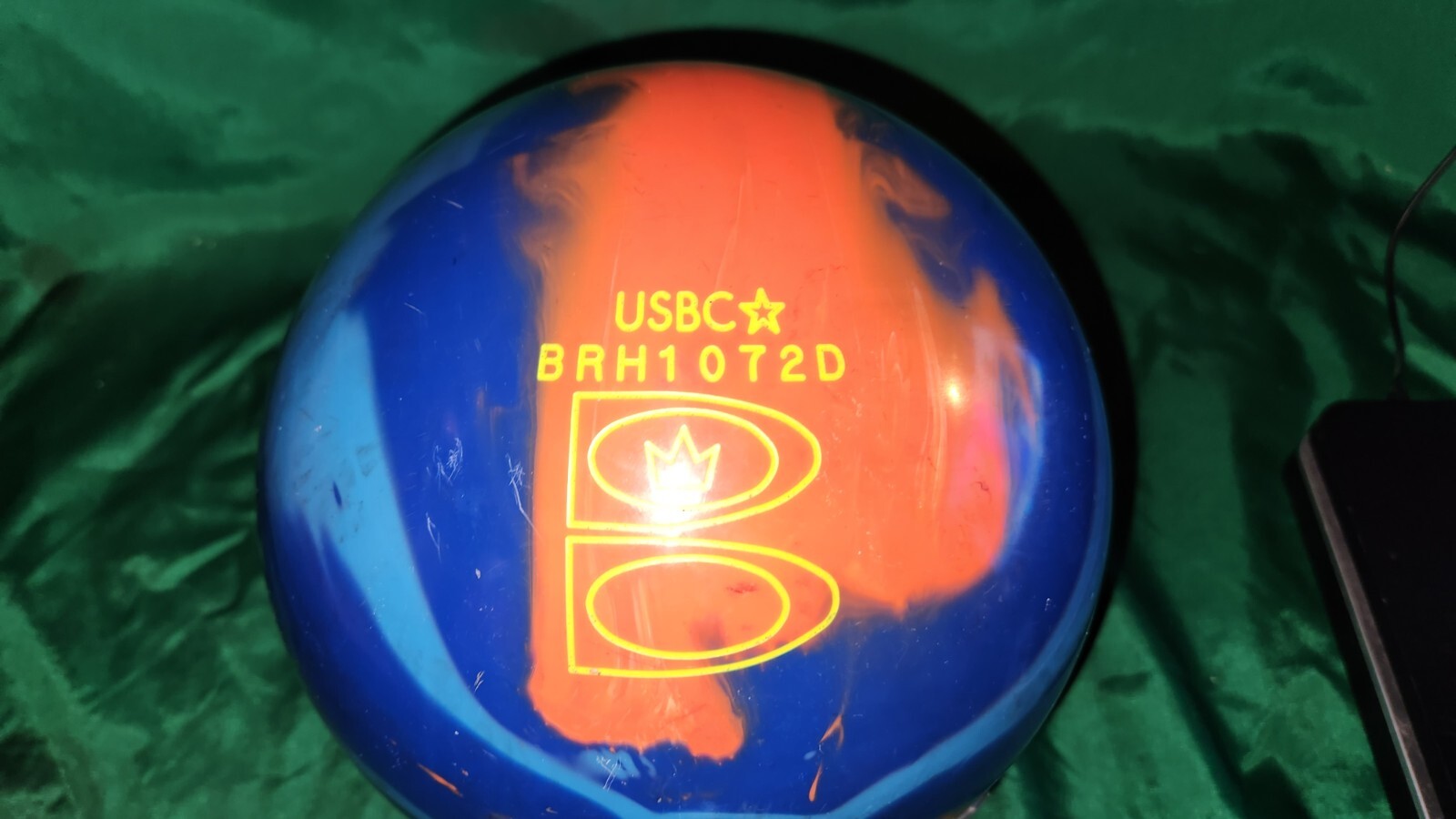 Brunswick Mindset Bowling Ball 14 lbs Preowned Span 4 1/8 Inches Lefty ...