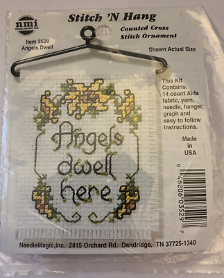 Needle Magic Inc. Stitch’ N Hang Counted Cross Stitch Ornament #3529 ...