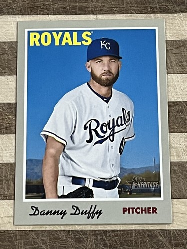 2019 Topps Heritage Baseball Danny Duffy Card #37 | eBay