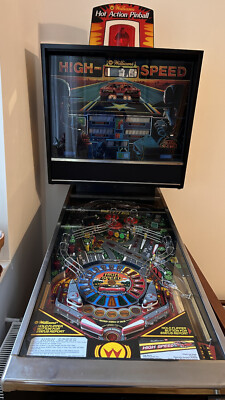 Williams High Speed Flipper Pinball Flipperautomat | eBay.de