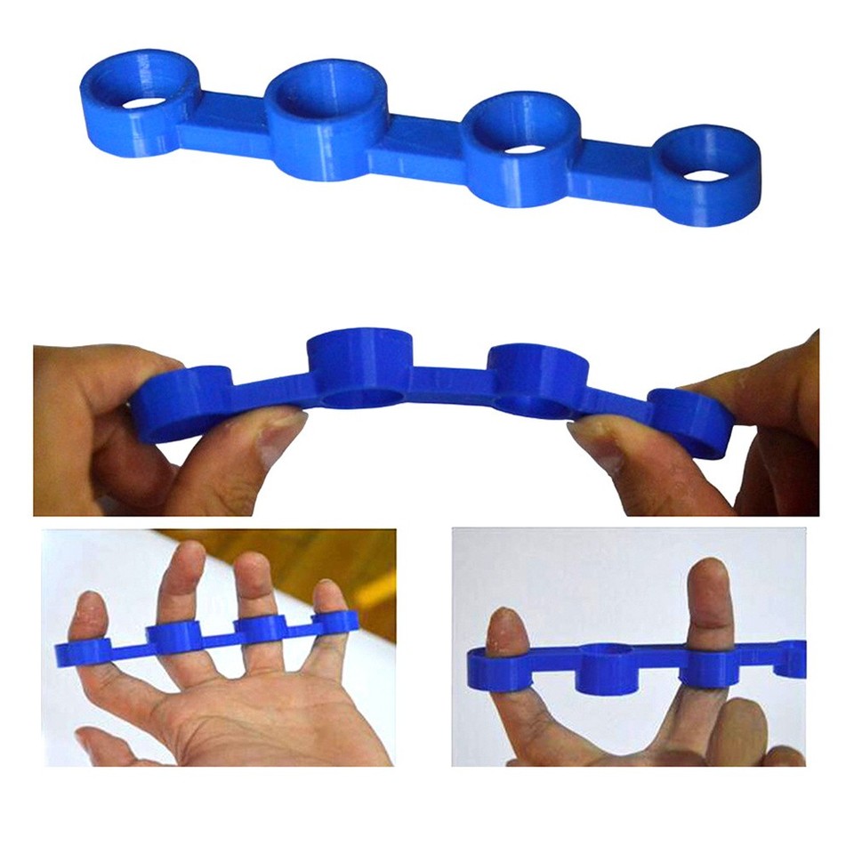2pcs Finger Expansion Sleeves Guitar Trainer Tool Finger Force Span ...