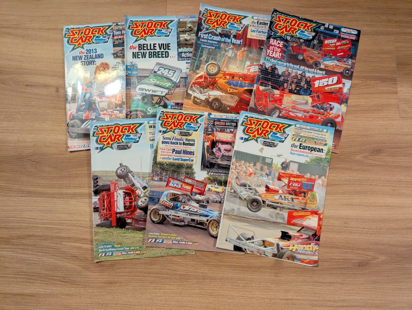 F1 Brisca Stock Car Magazine bundle x7 2013 | eBay UK