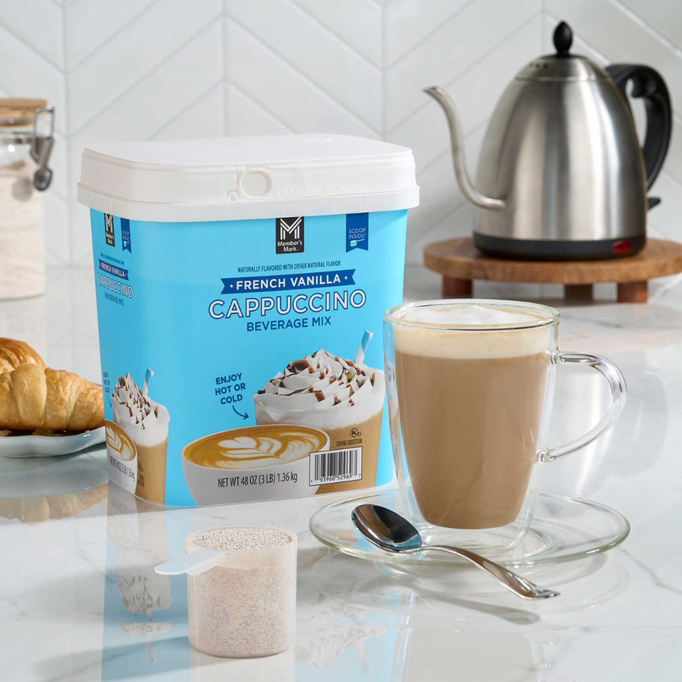 Member's Mark French Vanilla Cappuccino Beverage Mix, 48 oz | eBay