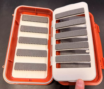 C&F Design Fly Box Large Waterproof Case CF3510F Orange | eBay UK