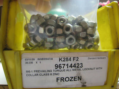 6 MM Unitorque Torque Nuts Grade C Zinc Lot of 100 pc | eBay