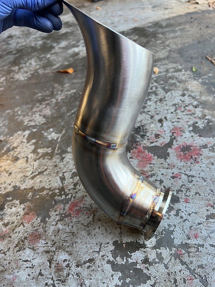 E46 E36 BWM Single Turbo Hood Dump w/ “o2” Bung | eBay