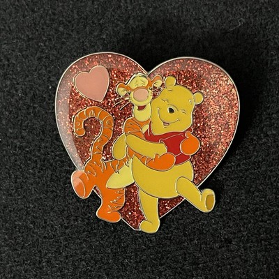 Tigger and Pooh Heart Hug from UK Authentic Disney Pin | eBay