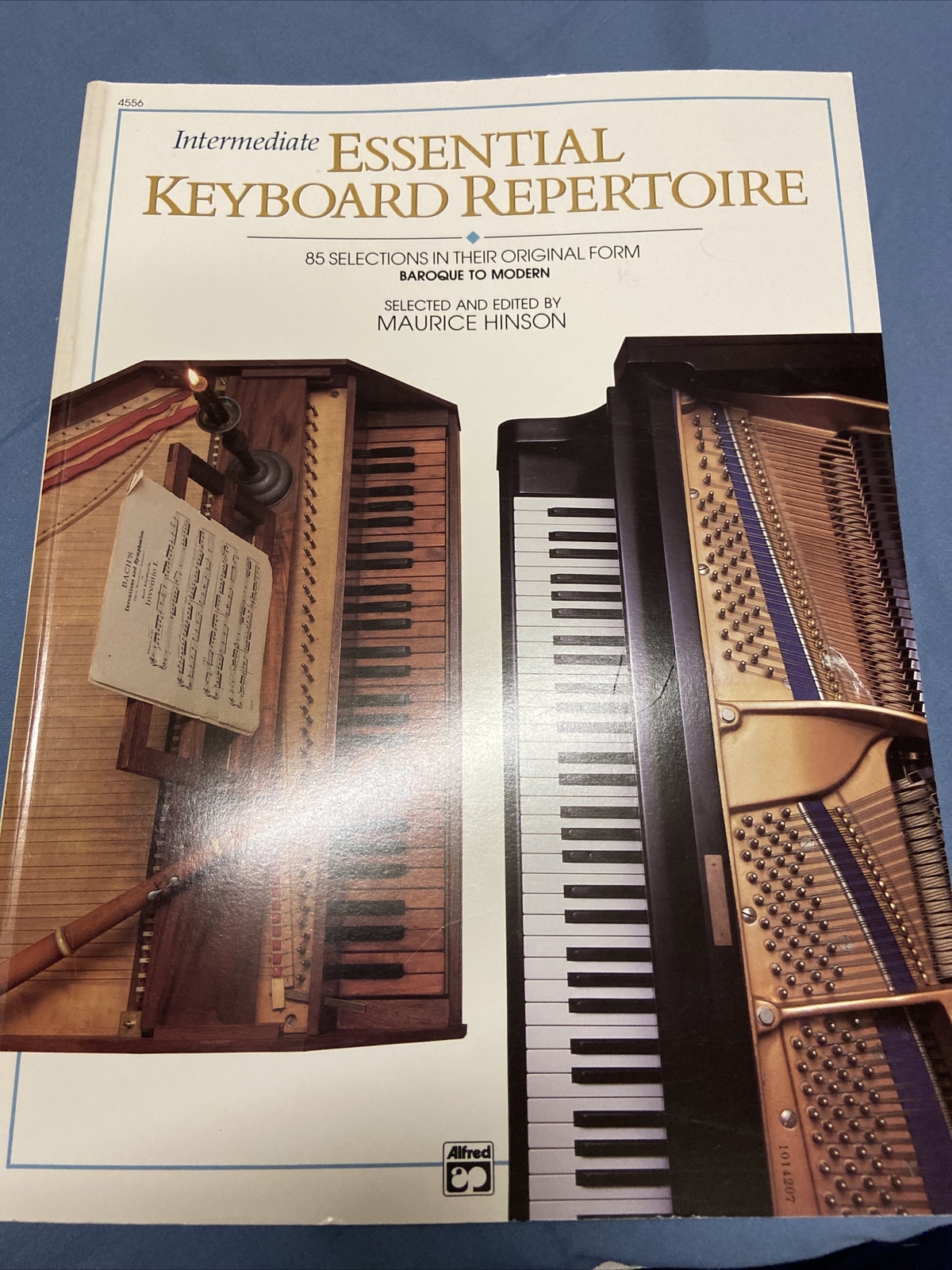 Baroque Organ Keyboard