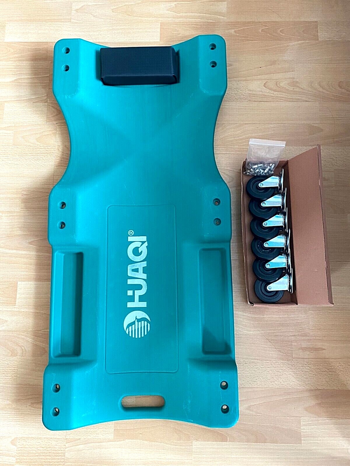 40" Garage Workshop Creeper Board Mechanics Under Car Crawler 6 Castor ...