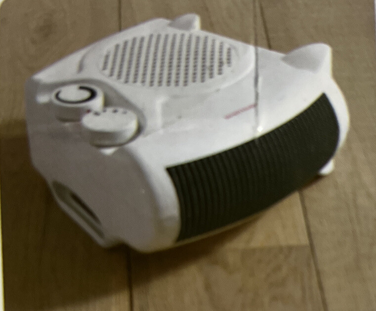 Fine Elements 2KW Dual Position, Electric Upright/Flat Fan Heater 2000W ...