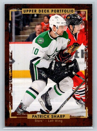 2015 Upper Deck Portfolio #45 Patrick Sharp Dallas Stars | eBay
