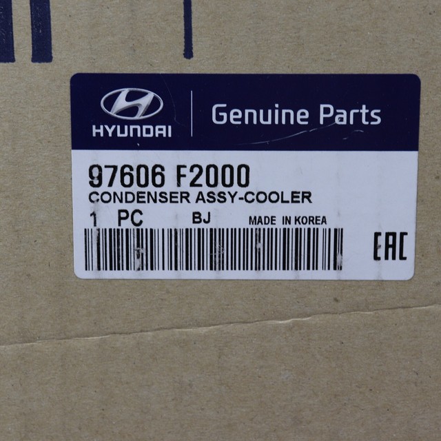 AC Condenser 97606F2000 Fits 2017-2018 Hyundai Elantra OEM for sale ...