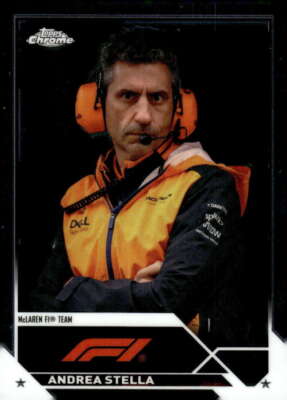 ANDREA STELLA 2023 Topps Chrome Formula 1 Base #97 Racing F1 Crew Team ...