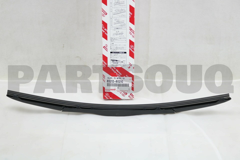 8521260210 Genuine Toyota BLADE, FR WIPER, RH 85212-60210 | eBay