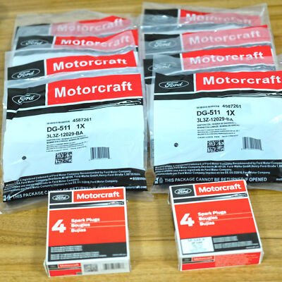 8set OEM Motorcraft DG511 Ignition Coil & Spark Plug SP546 For F150 ...