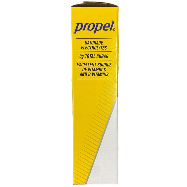 Propel Powder Packets Lemon with Electrolytes, Vitamins and No Sugar ...