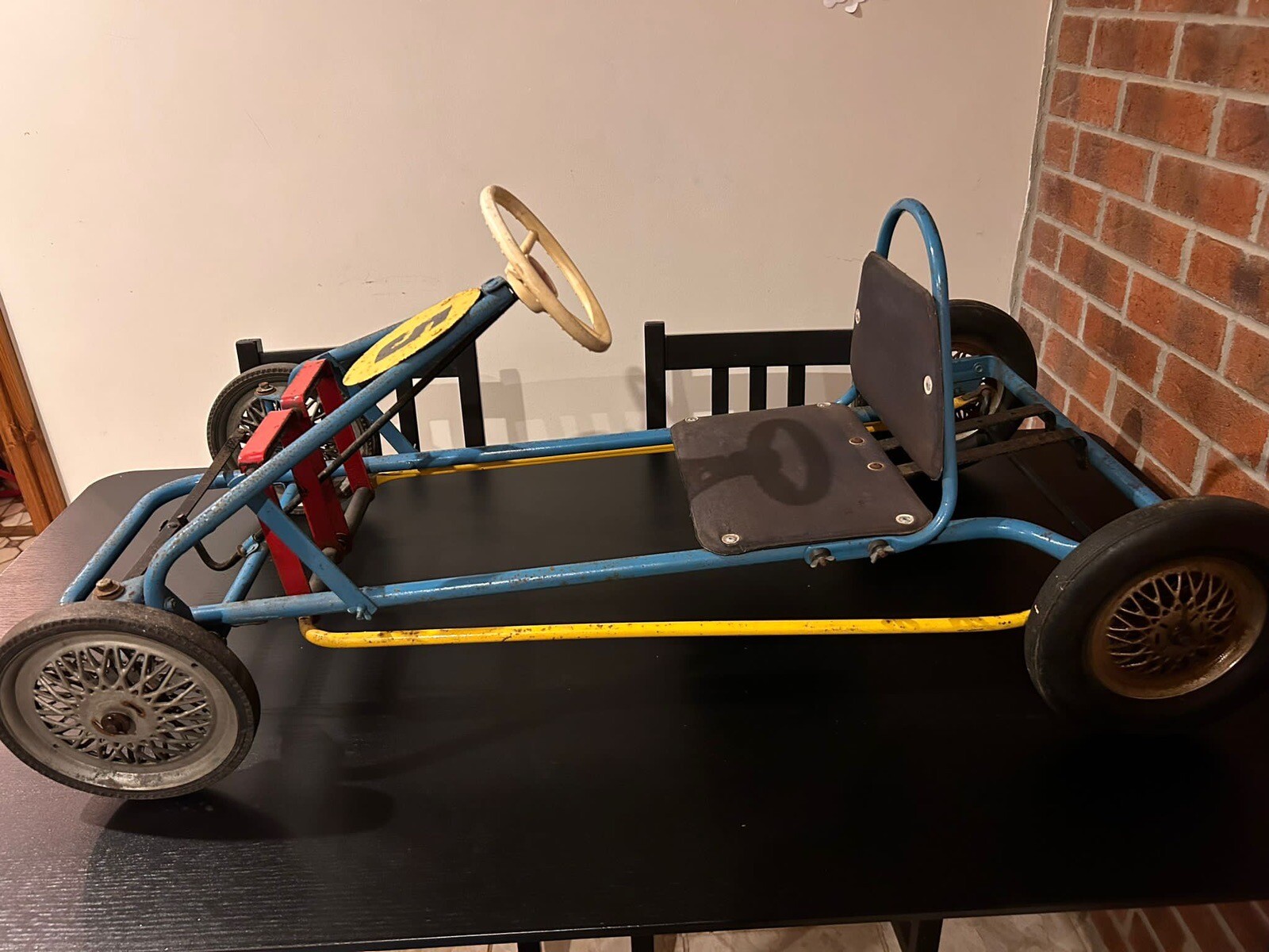 Vintage Triang Metal Pedal Car Go Kart | eBay UK