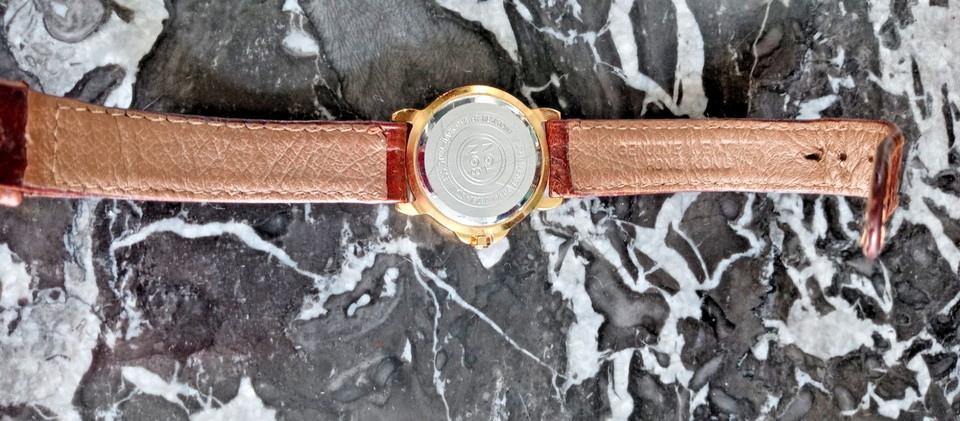 Rare Bon Ton Men's Watch Bass Fishing Relief | eBay