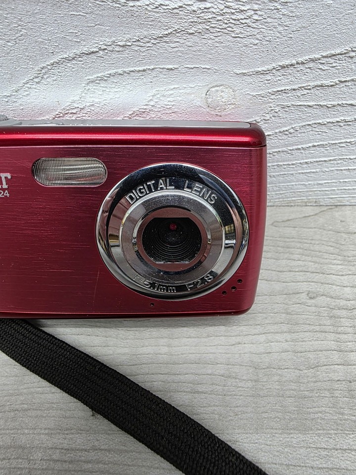 Vivitar ViviCam 7024 Digital Camera - Red Tested Works Great | eBay